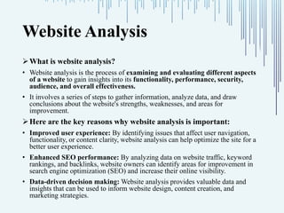 Cyber Security Website Analysis Project .pptx
