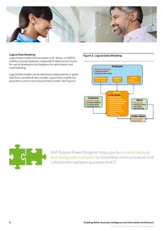 Bi an ia with sap sybase power designer | PDF | Databases | Computer Software and Applications