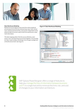 Bi an ia with sap sybase power designer | PDF | Databases | Computer Software and Applications