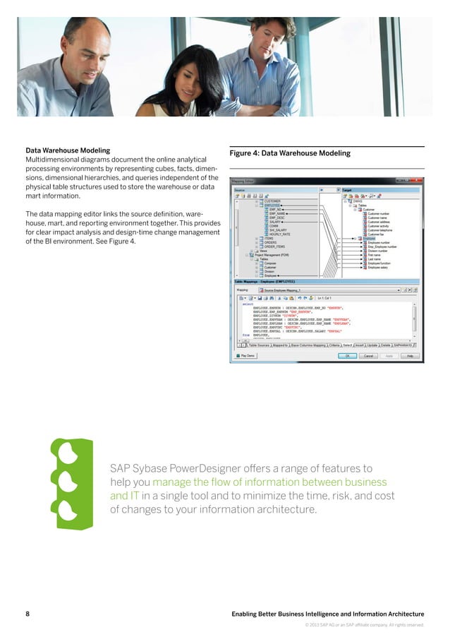 Bi an ia with sap sybase power designer | PDF | Databases | Computer Software and Applications