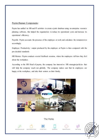 Business Analysis of Paytm | DOCX
