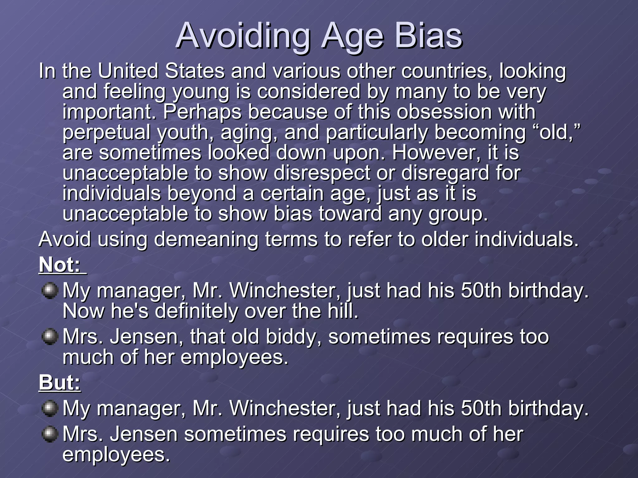 Bias | PPT