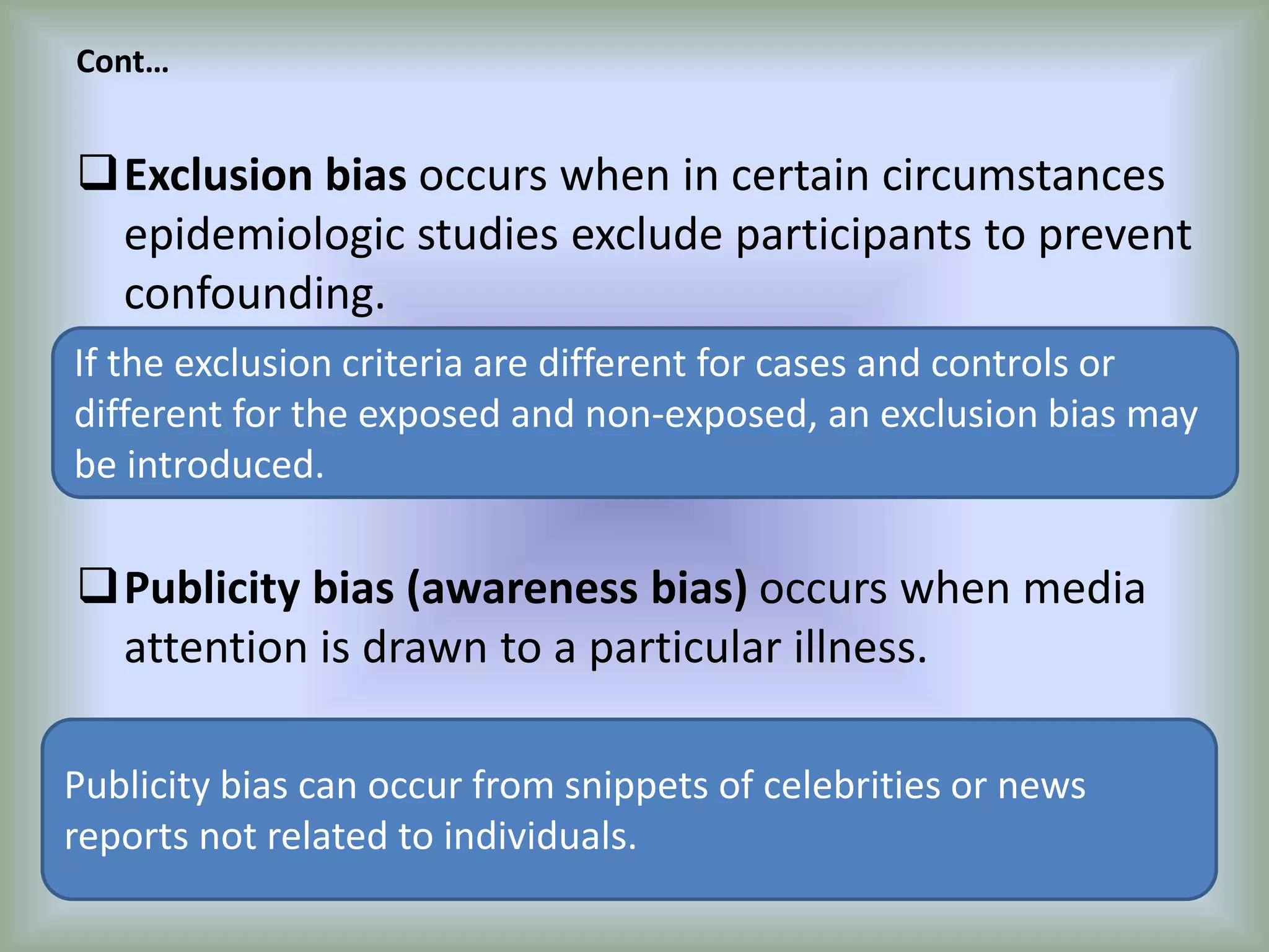 Bias and errors | PPTX