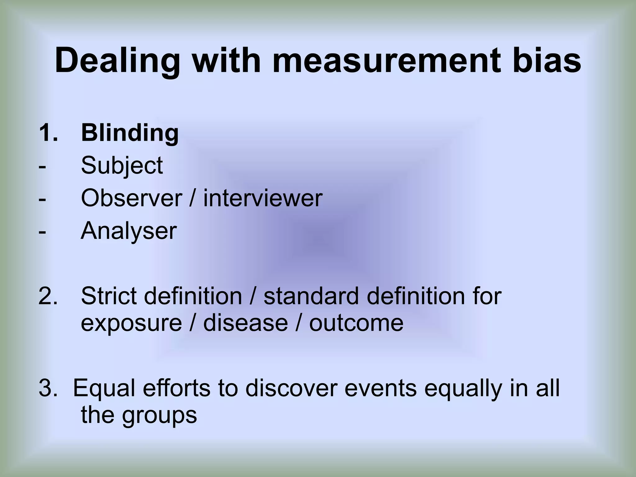 Bias and errors | PPTX