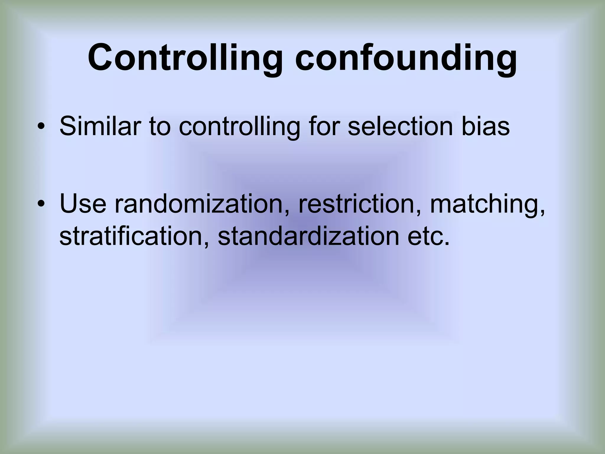 Bias and errors | PPTX