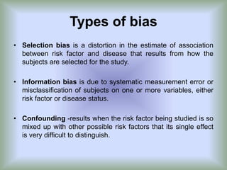 Bias and errors | PPTX