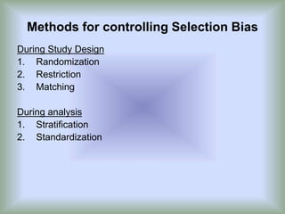 Bias and errors | PPTX