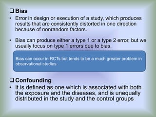 Bias and errors | PPTX