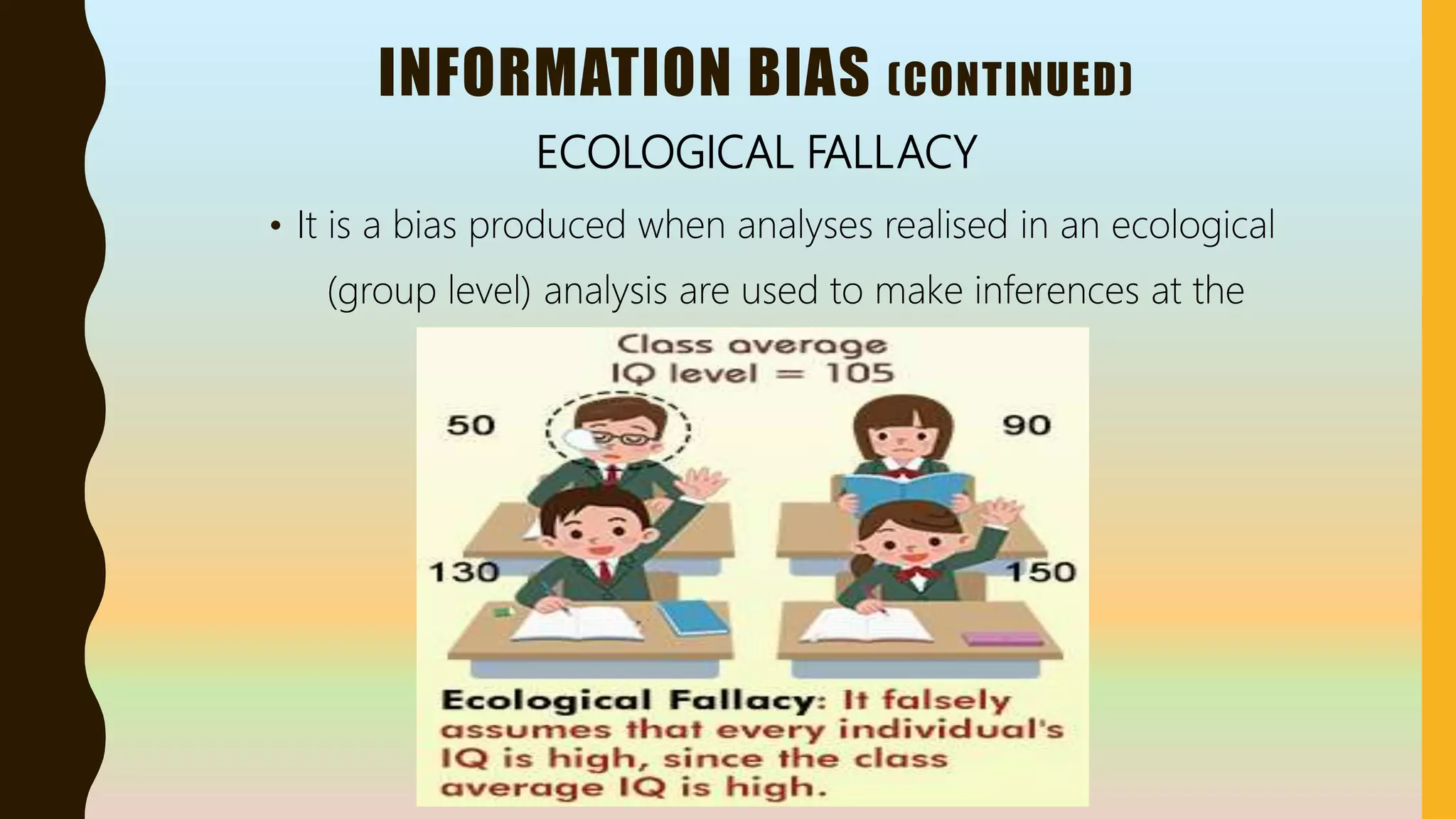 Biases in epidemiology | PPTX