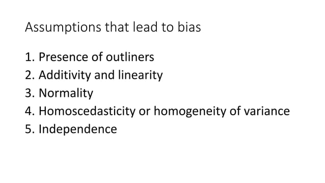Bias in Research Methods | PPTX | Physics | Science