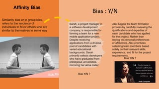 Understanding Bias: Its Impact on the Workplace and Individuals | PPT
