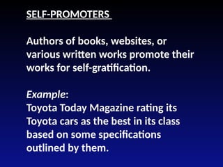 Bias - steps to identify bias in advertisements | PPT