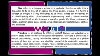 Definition-Examples-and-different types of Bias and Prejudice.pptx
