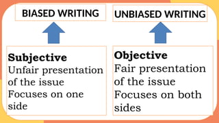 BIAS-PPT-2.presentation in English grade 8 | PPTX