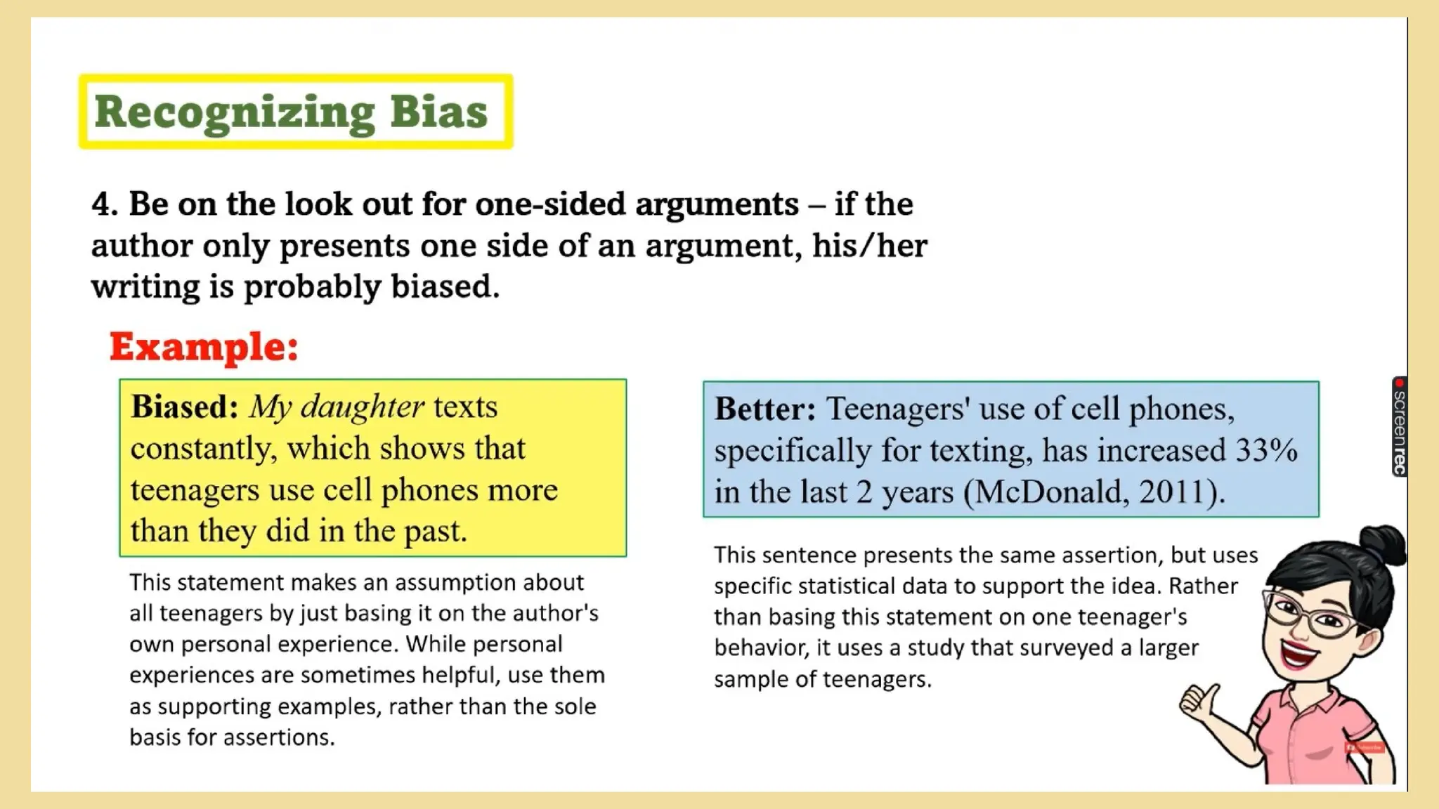 bias 8.pptx English 8 PowerPoint Presentation | PPTX