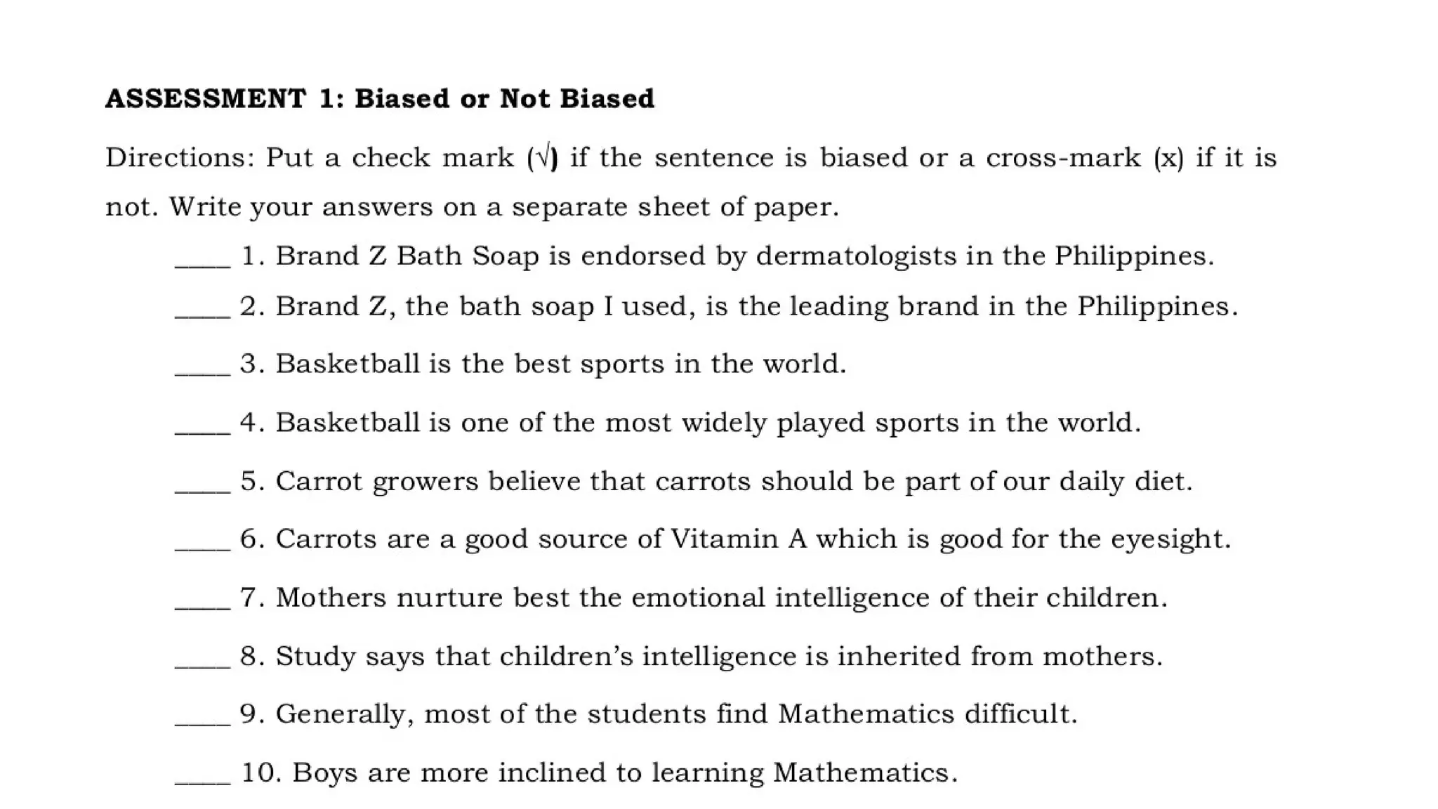 bias 8.pptx English 8 PowerPoint Presentation | PPTX