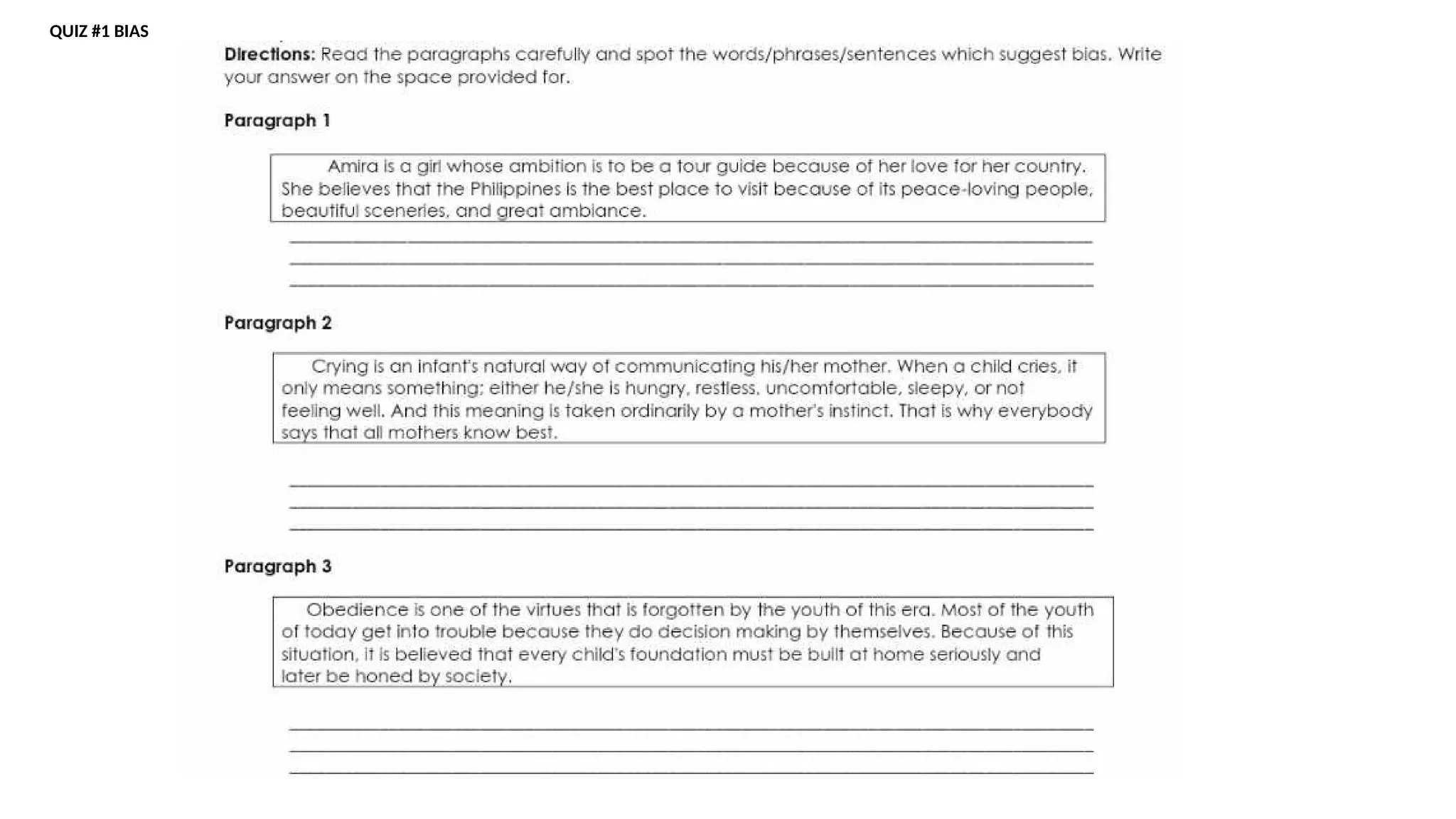 bias 8.pptx English 8 PowerPoint Presentation | PPTX