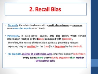Bias and confounding | PDF