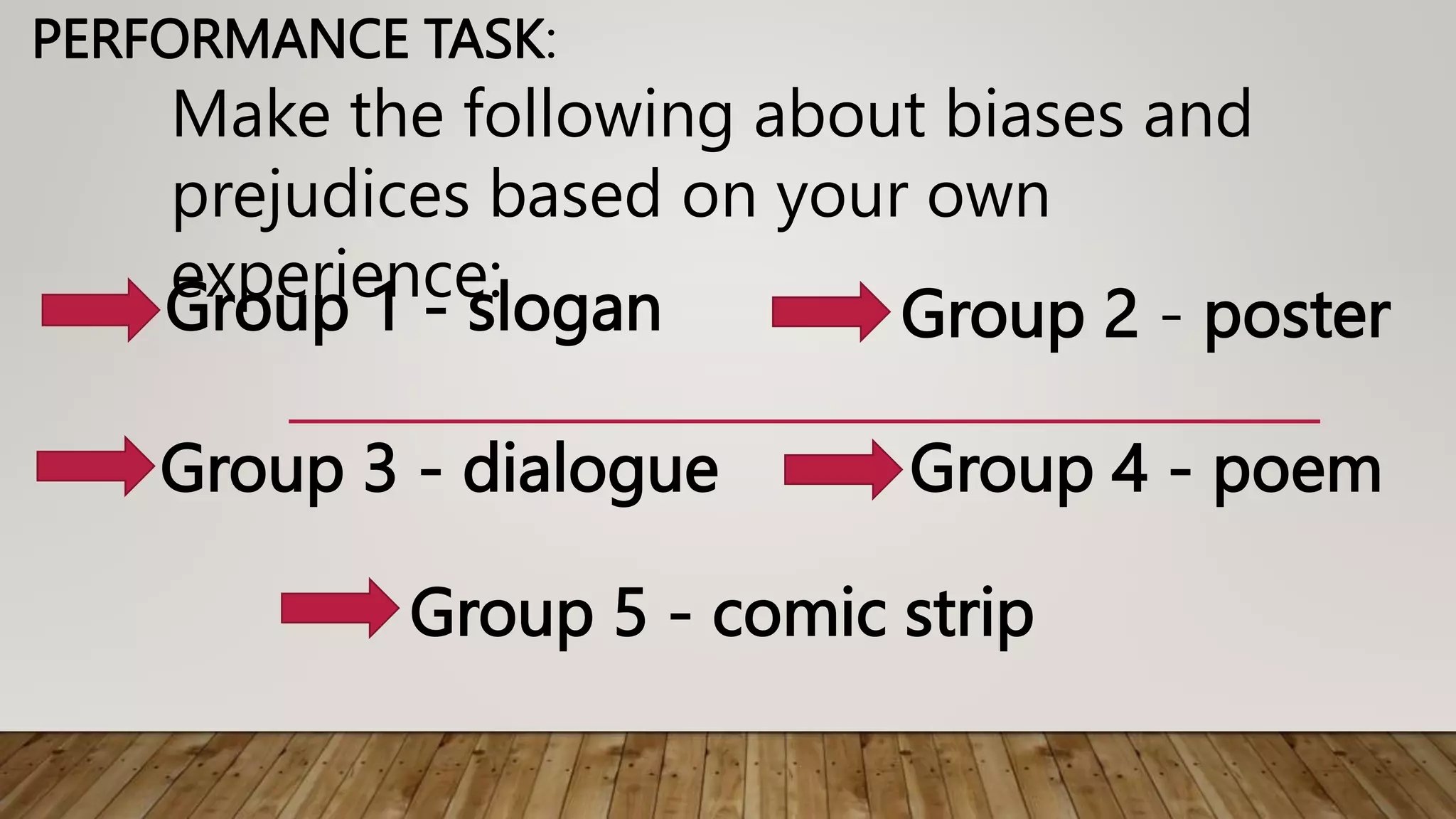 BIAS AND PREJUDICE.pptx | Debated Sensitive Social Issues | Sensitive Topics