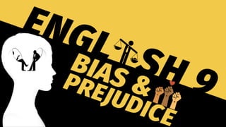 Bias and Prejudice classroom observations | PPT