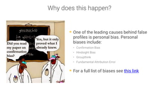 Bias and the Profile of a Serial Killer | PPT