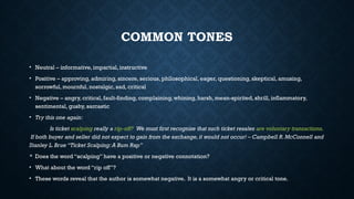 Bias and Tone and Fact vs. Opinion .pptx