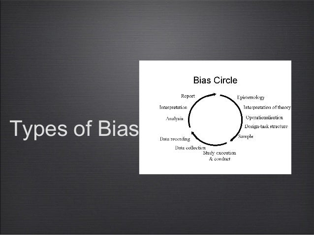 Bias and validity