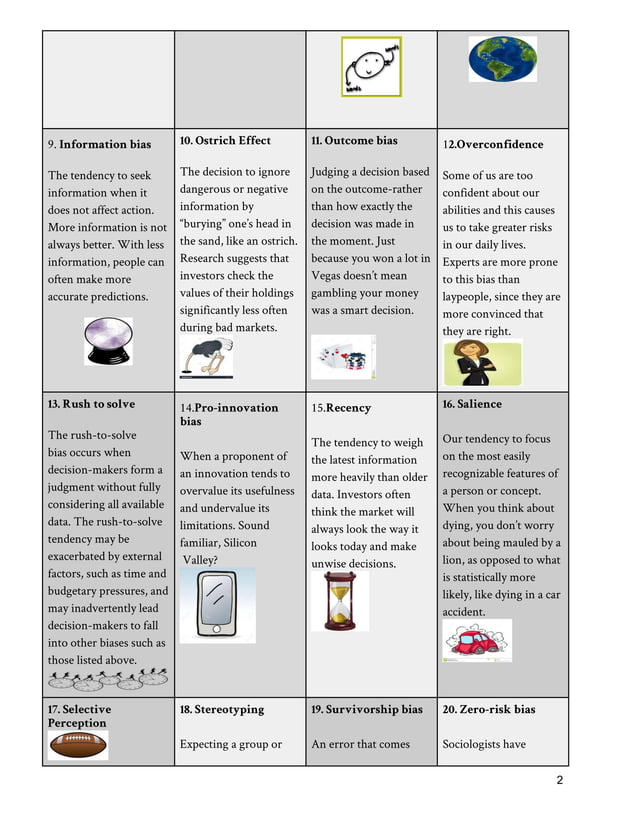 Bias Chart for Twelve Angry Men Assignment | PDF