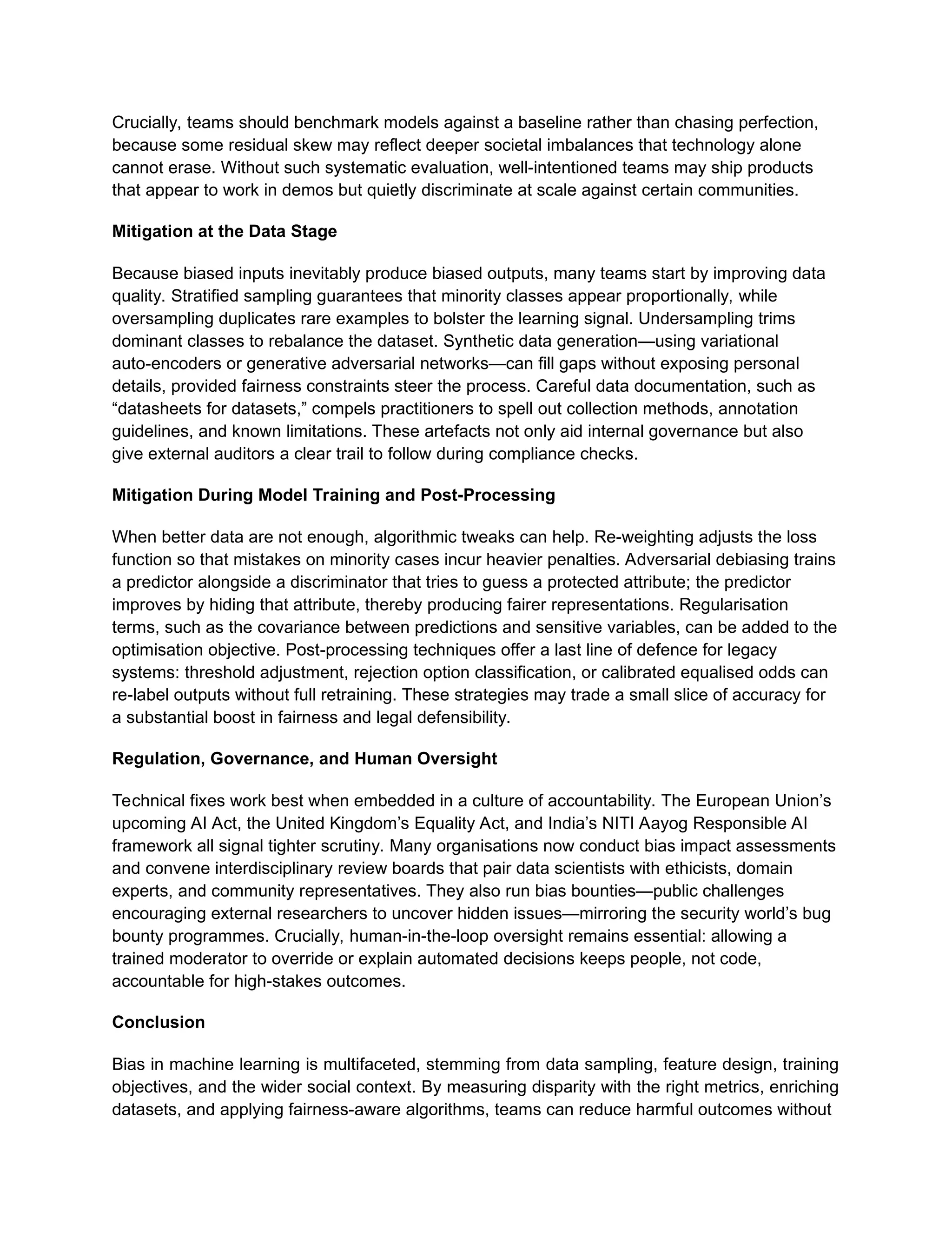 Bias Detection in Machine Learning . ppt | PPT