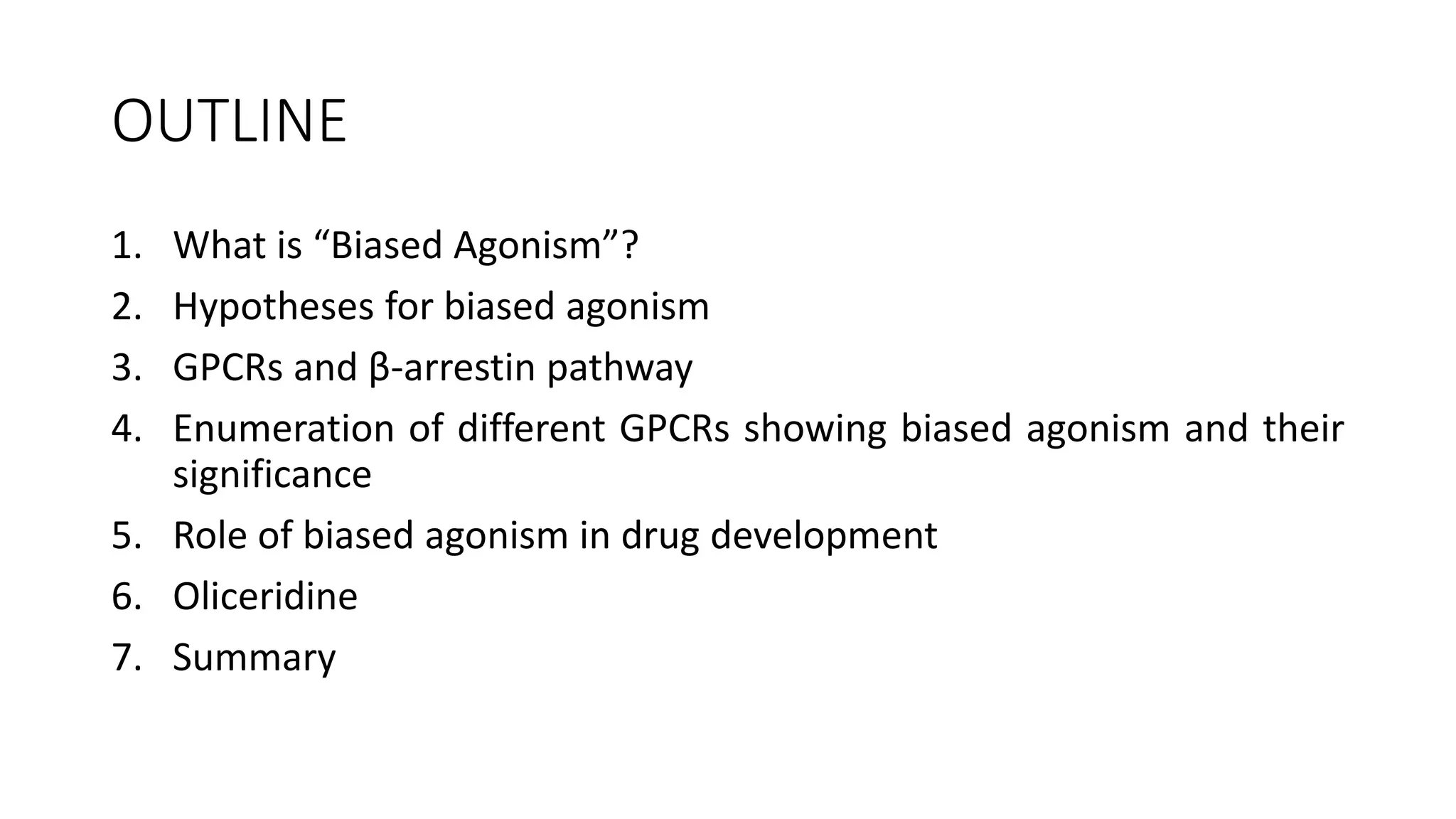 Biased agonism | PPTX