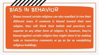 Biases and Prejudices.pptx | Debated Sensitive Social Issues ...