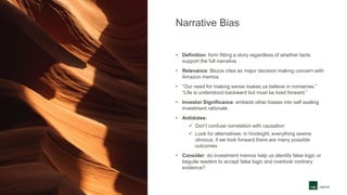Investor’s View: Understanding and avoiding biases | PPTX