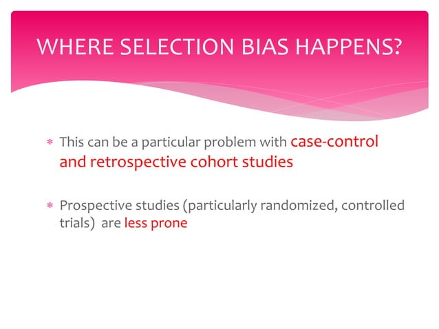 Bias in clinical research | PPTX | Medical Health