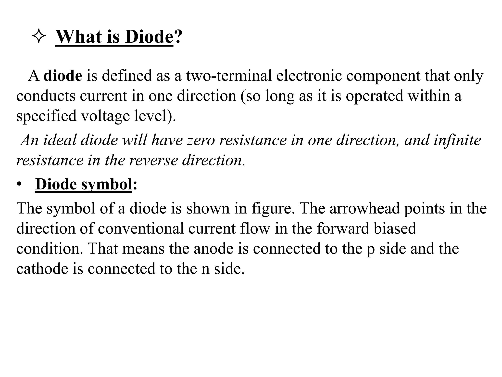 Biasing a diode and approximation of diode.pptx