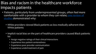 Bias in Healthcare: An Evidence-Based Overview | PDF