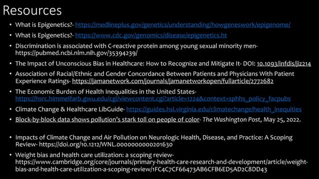 Bias in Healthcare: An Evidence-Based Overview | PDF | Debated ...
