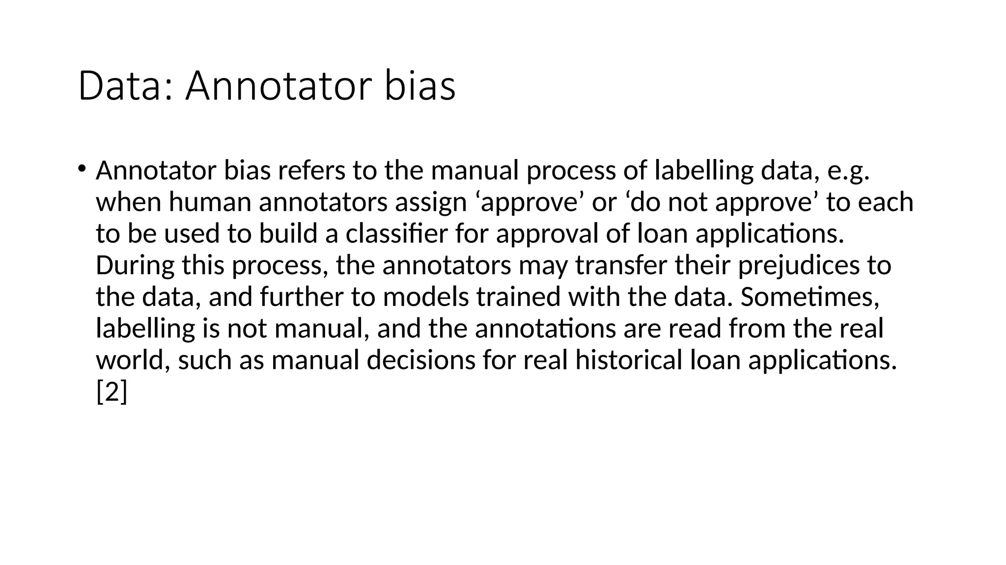 bias_in_machine_learning. Types of bias and definition | PPTX
