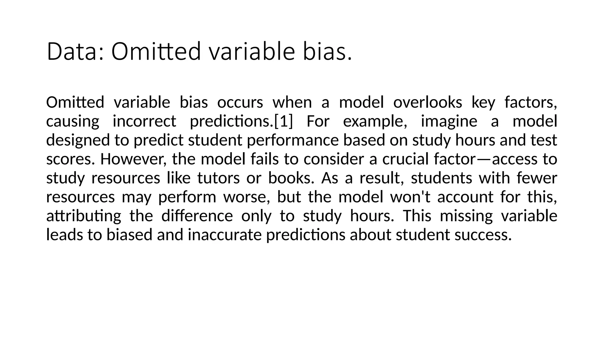 bias_in_machine_learning. Types of bias and definition | PPTX