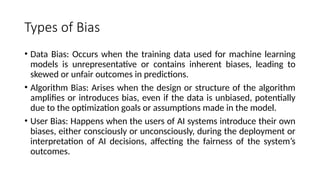 bias_in_machine_learning. Types of bias and definition | PPTX