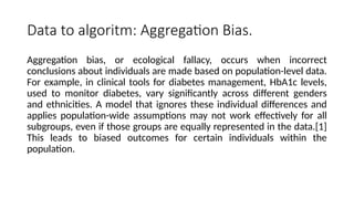 bias_in_machine_learning. Types of bias and definition | PPTX