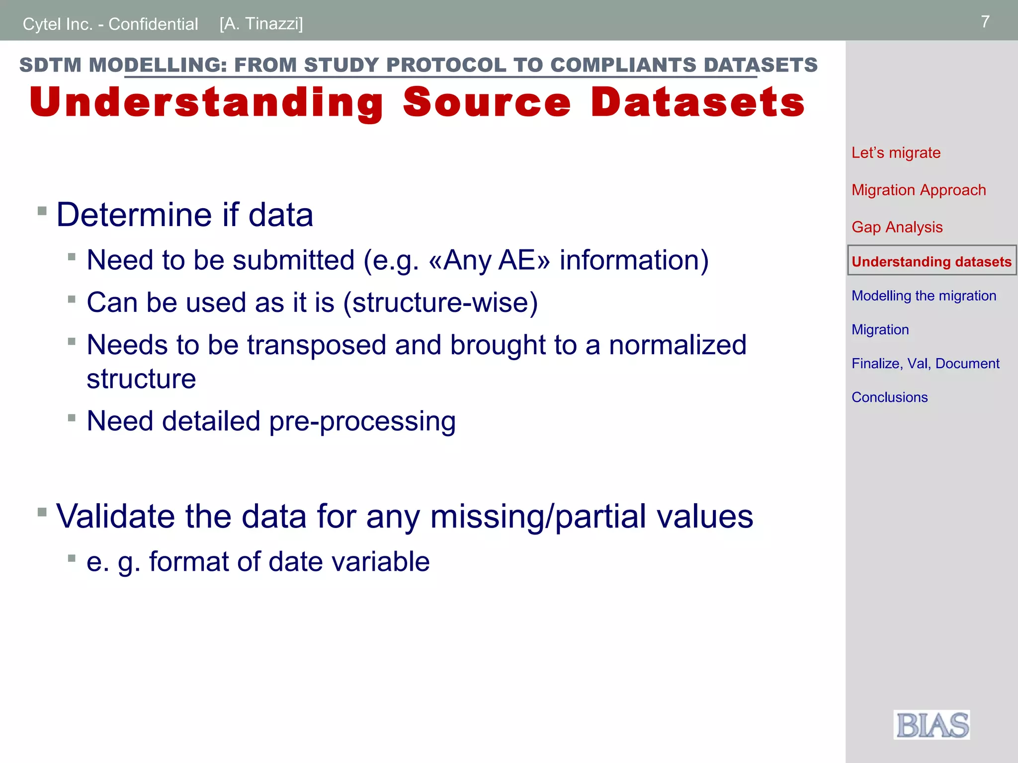 SDTM modelling: from study protocol to SDTM-compliant datasets | PPT