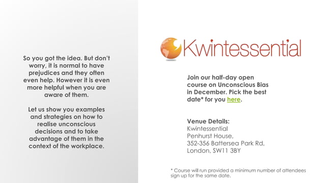 Test your Unconscious Bias | PPT