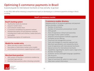Doing Business in Brazil - The Ecommerce & Cross Border Trade | PPTX