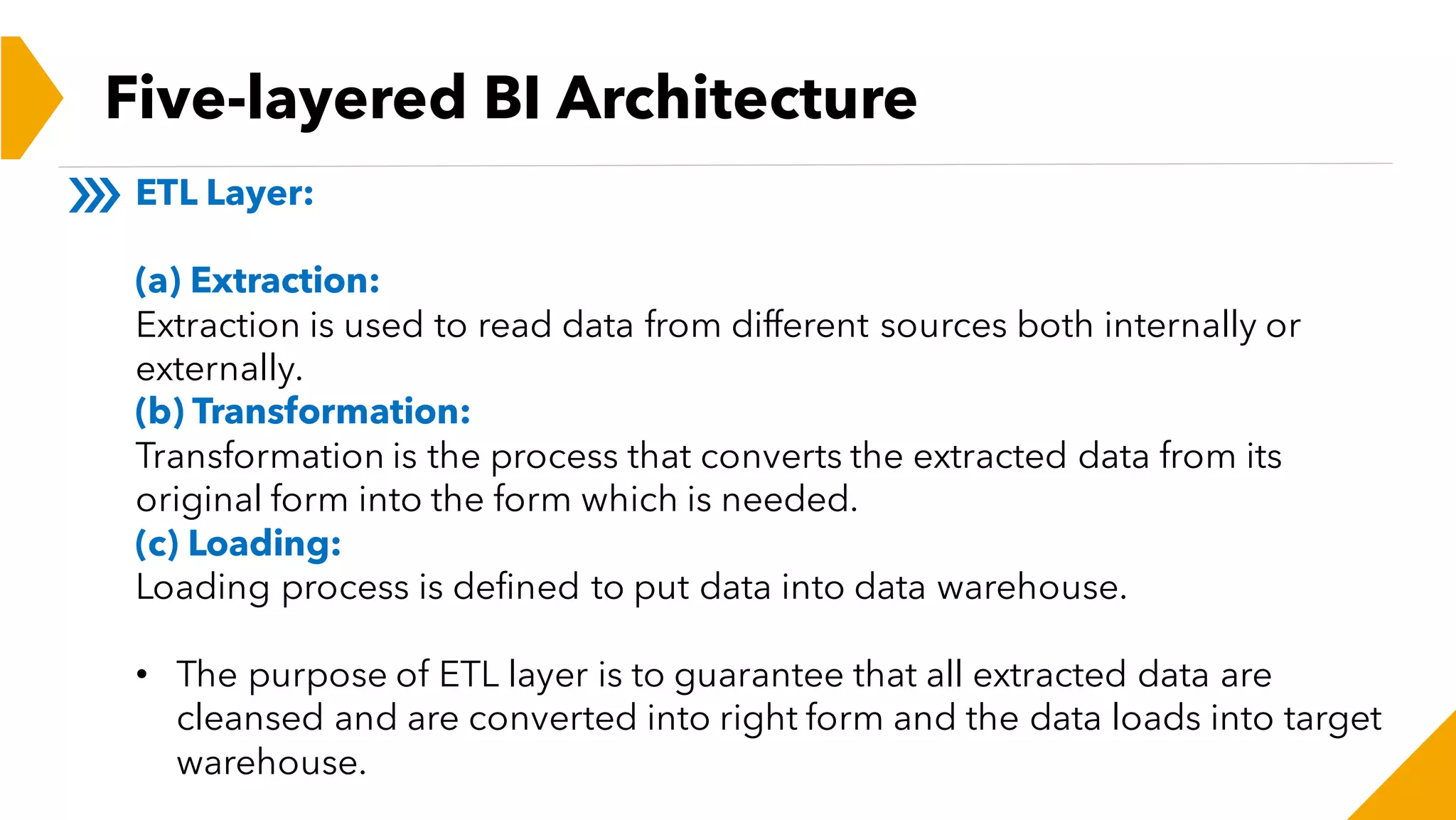 ETL and its impact on Business Intelligence | PDF