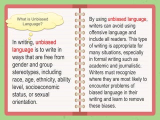 bias unbiased.pptx