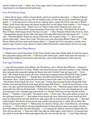 Biatah bible gospel of john | PDF