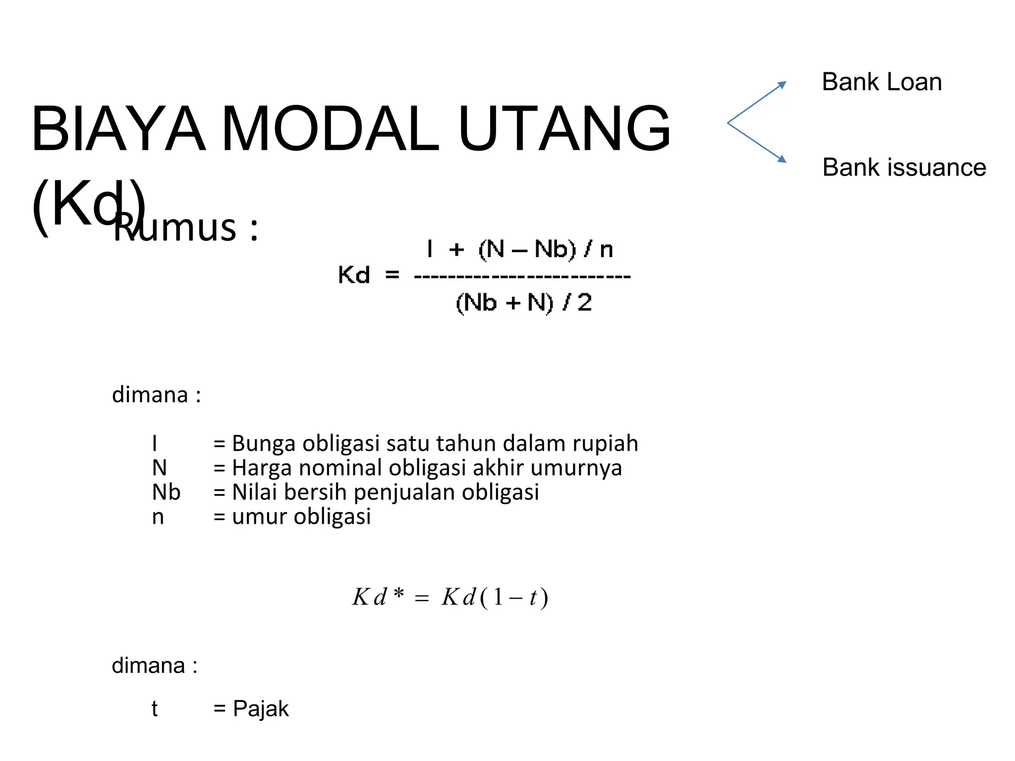 MANAJEMEN KEUANGAN MATERI MENGENAI BIAYA MODAL | PPTX