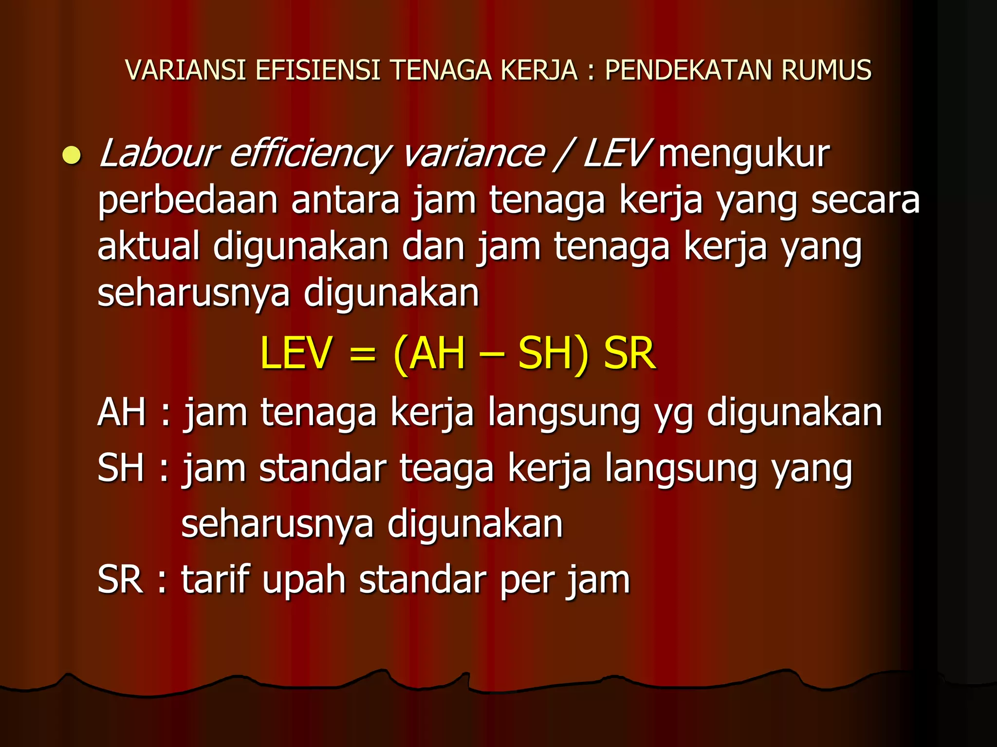 Biaya standar - akuntansi manajemen | PPTX