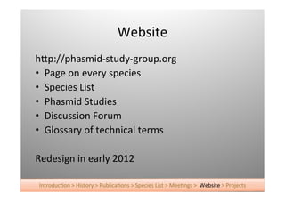 BIAZA TIWG Phasmid Study Group Talk | PPT