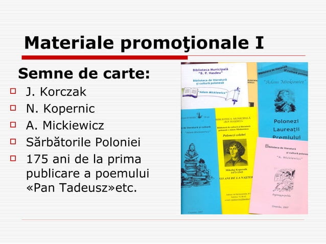 Biblioteca polona - dialogul | PPT